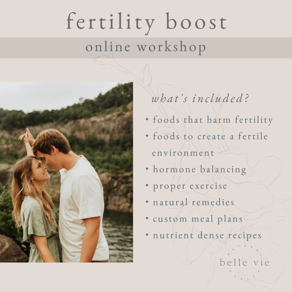 Fertility Boost – Belle Vie Natural Health